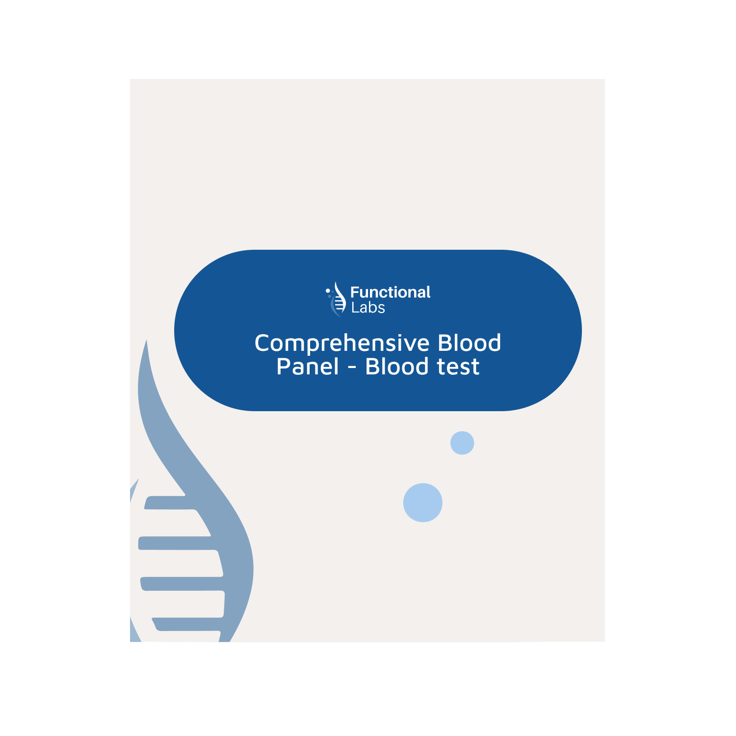 Functional Comprehensive Blood Test – Functional Labs