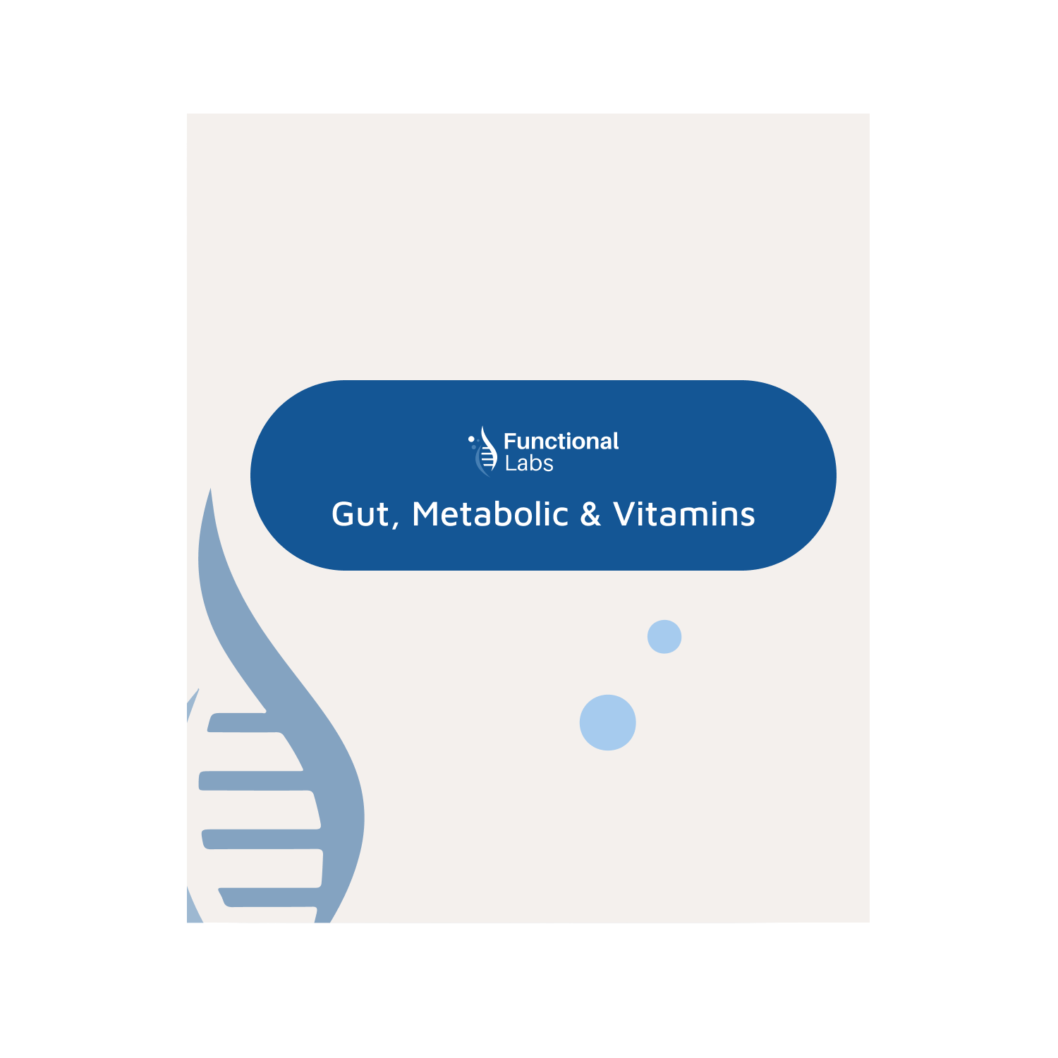 Gut, Metabolic and Vitamins - OAT – Functional Labs